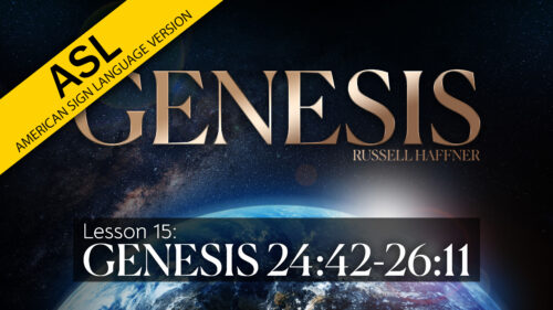 Lesson 15 | Genesis (ASL) (2024) | ASL WVBS Online Video